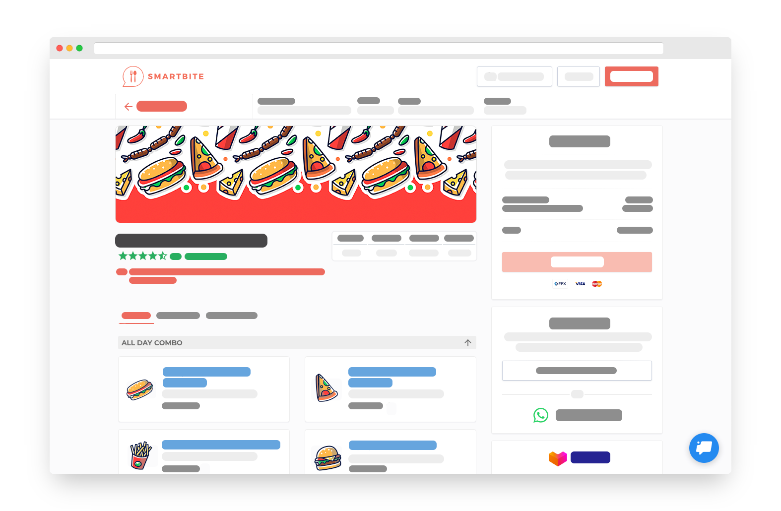 SmartBite | Curated Food Delivery Platform